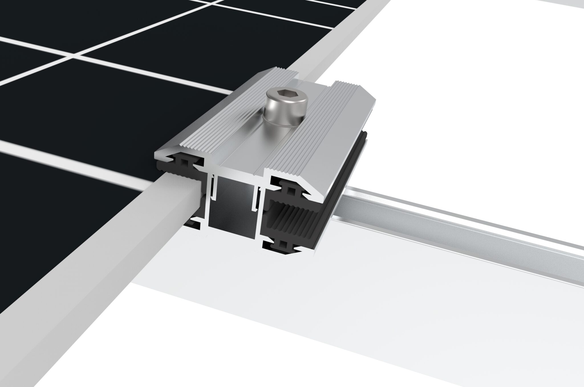 Frameless middle clamp