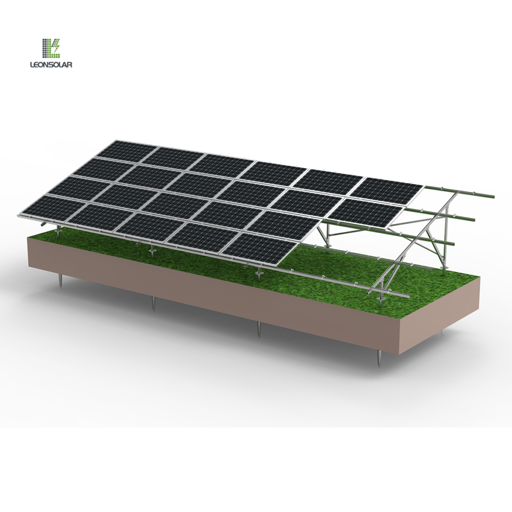 U Shaped Steel Of Ground Pv System