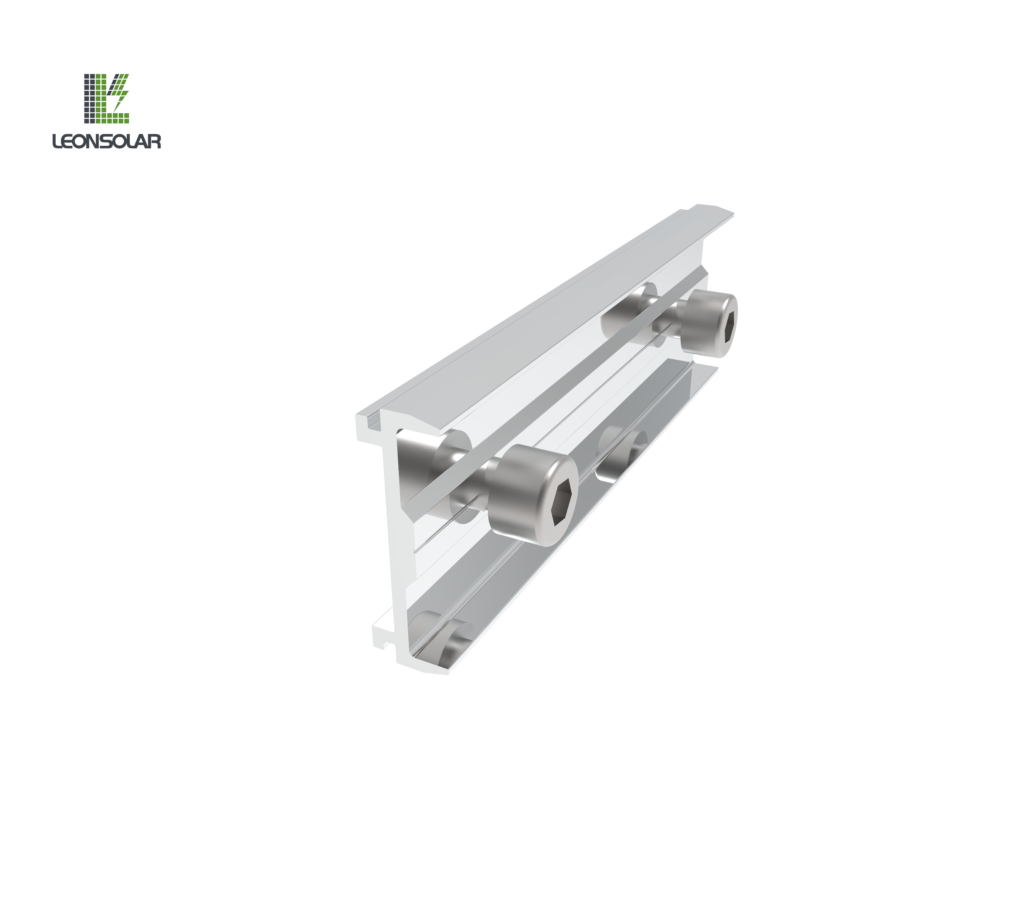 H-shaped rail splice kit