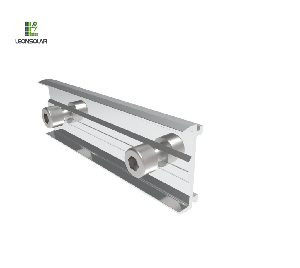 H-shaped rail splice kit