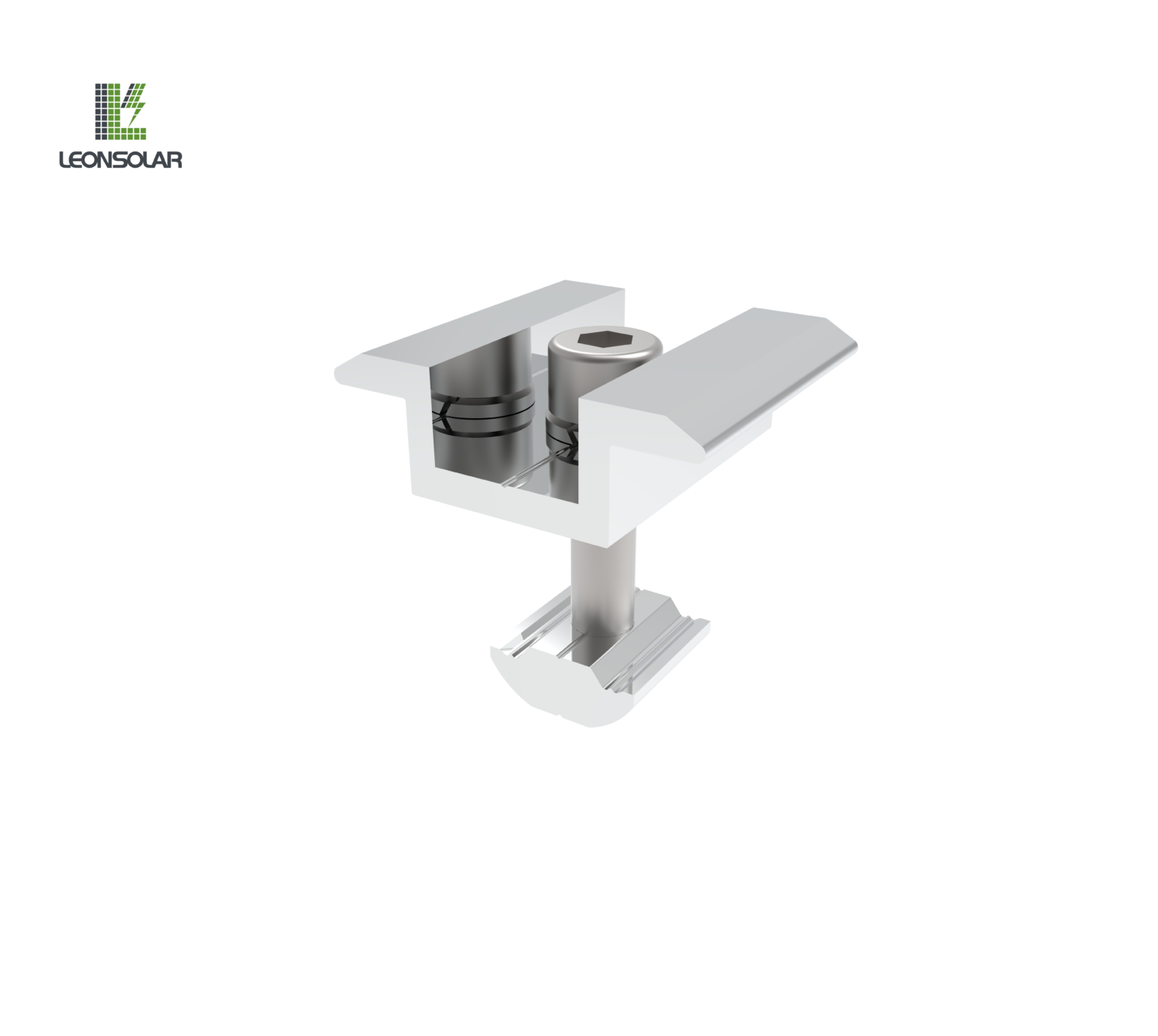 Middle Clamp for Solar Mounting Systems
